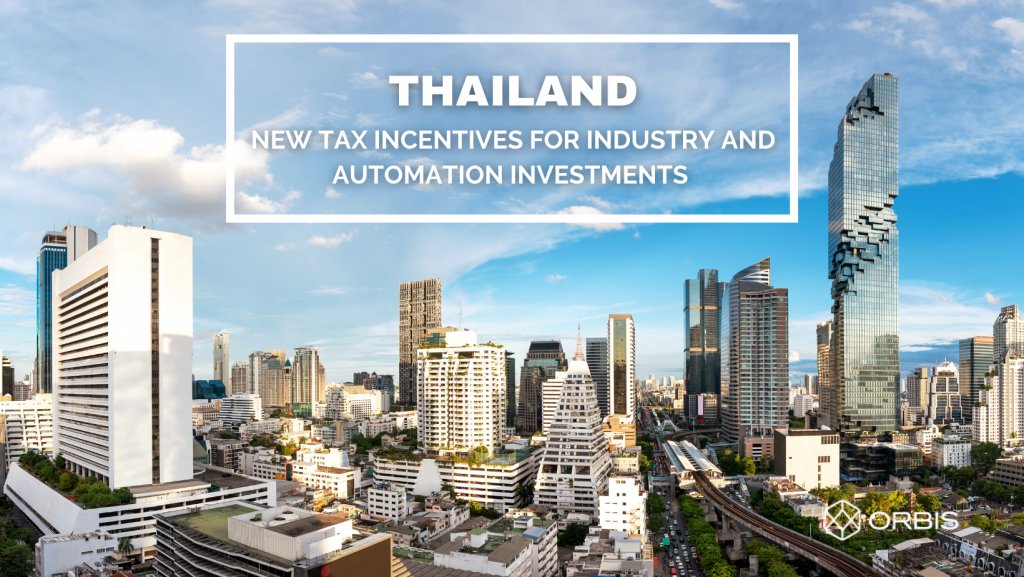 Thailand adopts new tax incentives for industry and automation ...